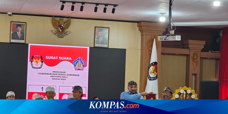Pilkada Bali: I Made Muliawan Arya-Putu I Agus Suradnyana Nomor 1, I Wayan Koster-I Nyoman Giri ...