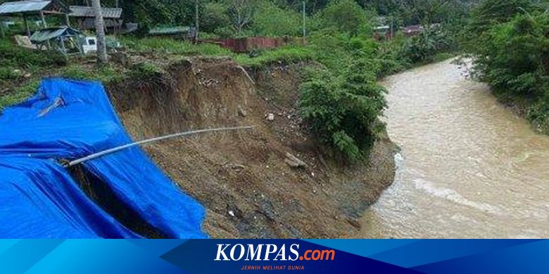 Puluhan Makam di Ambon Longsor dan Hanyut gara-gara Erosi Sungai