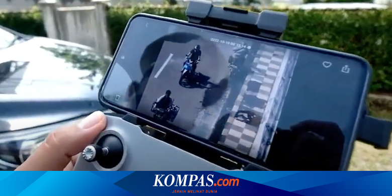 Polisi Mulai Uji Coba Tilang Elektronik Pakai Drone