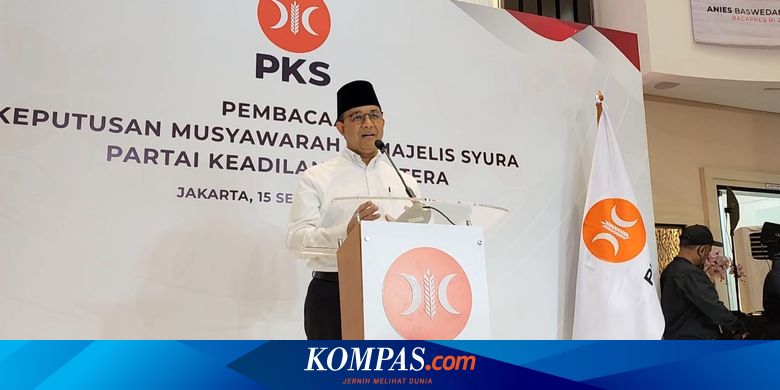 PKS Tetap di Koalisi Perubahan dan Terima Cak Imin, Anies: Proses Penuh Makna
