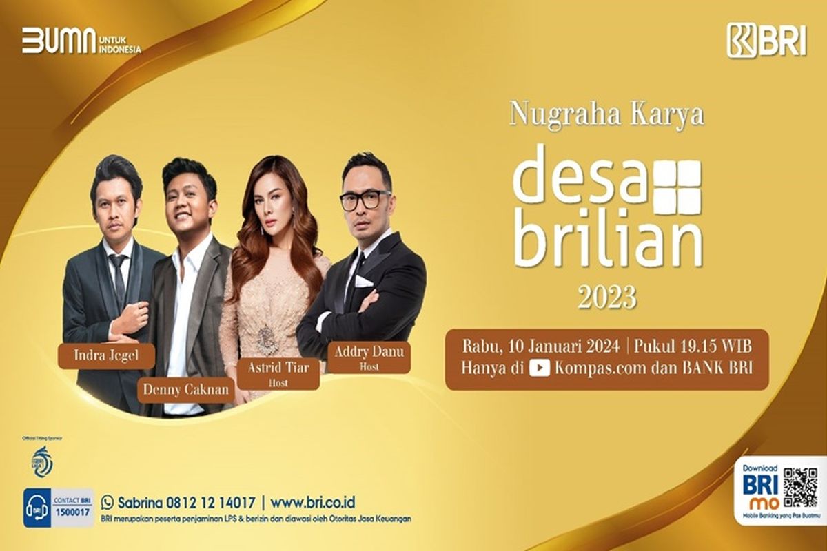 Gelar Nugraha Karya Desa BRILiaN 2023, BRI Beri Apresiasi kepada Desa yang Maju dengan Ekosistem ...