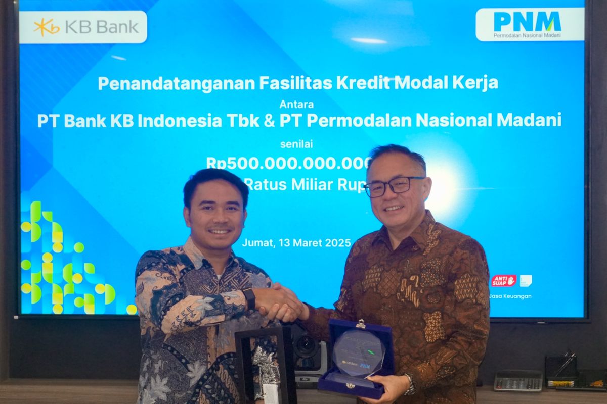 KB Bank Biayai PNM Rp 500 Miliar, Dorong Akses Modal Jutaan Usaha Mikro