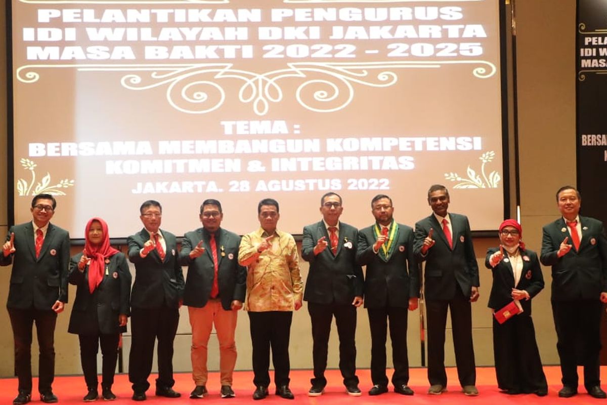 Hadiri Pelantikan Pengurus IDI Jakarta, Wagub Riza Berharap Pelayanan ...