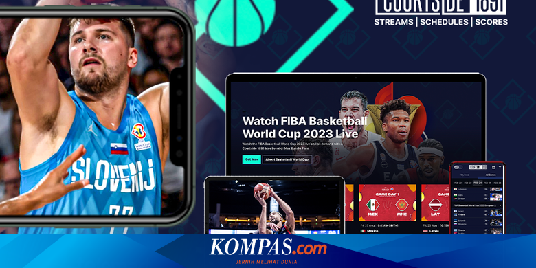 NBA Hadirkan FIBA "Courtside 1891" untuk Piala Dunia Basket 2023