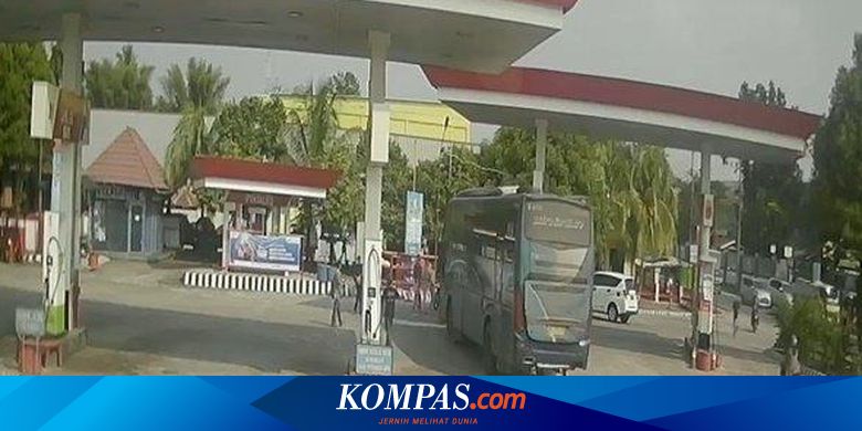 Bus yang Dikendarainya Tabrak Petugas SPBU hingga Tewas Saat Hendak Isi ...