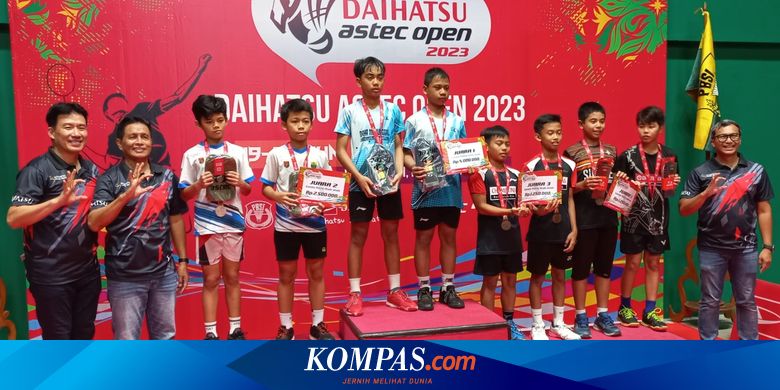 Hasil Daihatsu Astec Open 2023, Turnamen Bulu Tangkis Usia Muda