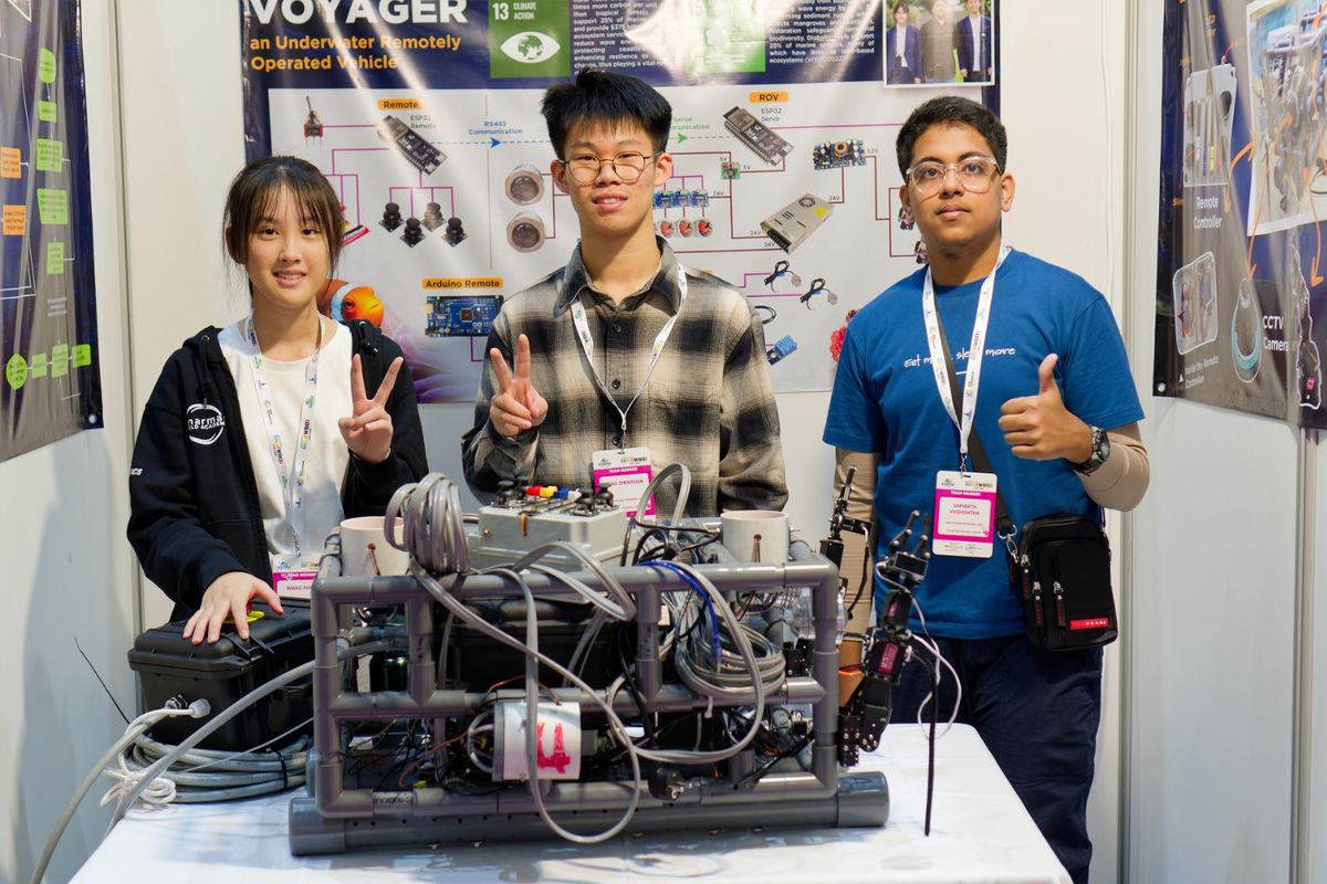 Robot "The Ocean Voyager", Antarkan Tim Siswa Indonesia Juara I "World ...