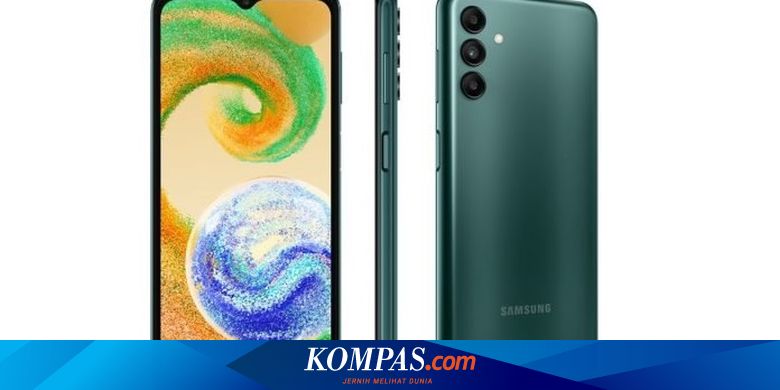 Samsung Galaxy A04s Resmi dengan Layar 90 Hz dan Kamera 50 MP