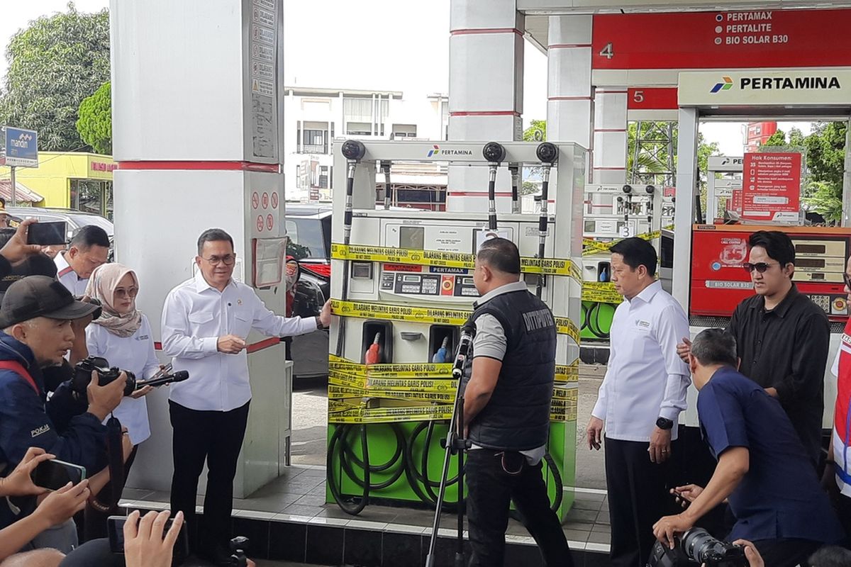 Mendag Budi Santoso Bongkar Kecurangan SPBU di Sentul Bogor