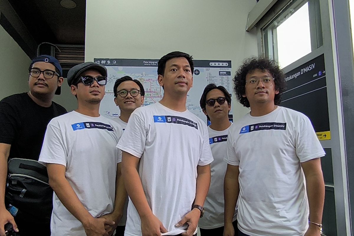 D’Masiv Jadi Band Pertama yang Punya "Naming Rights" Halte Transjakarta