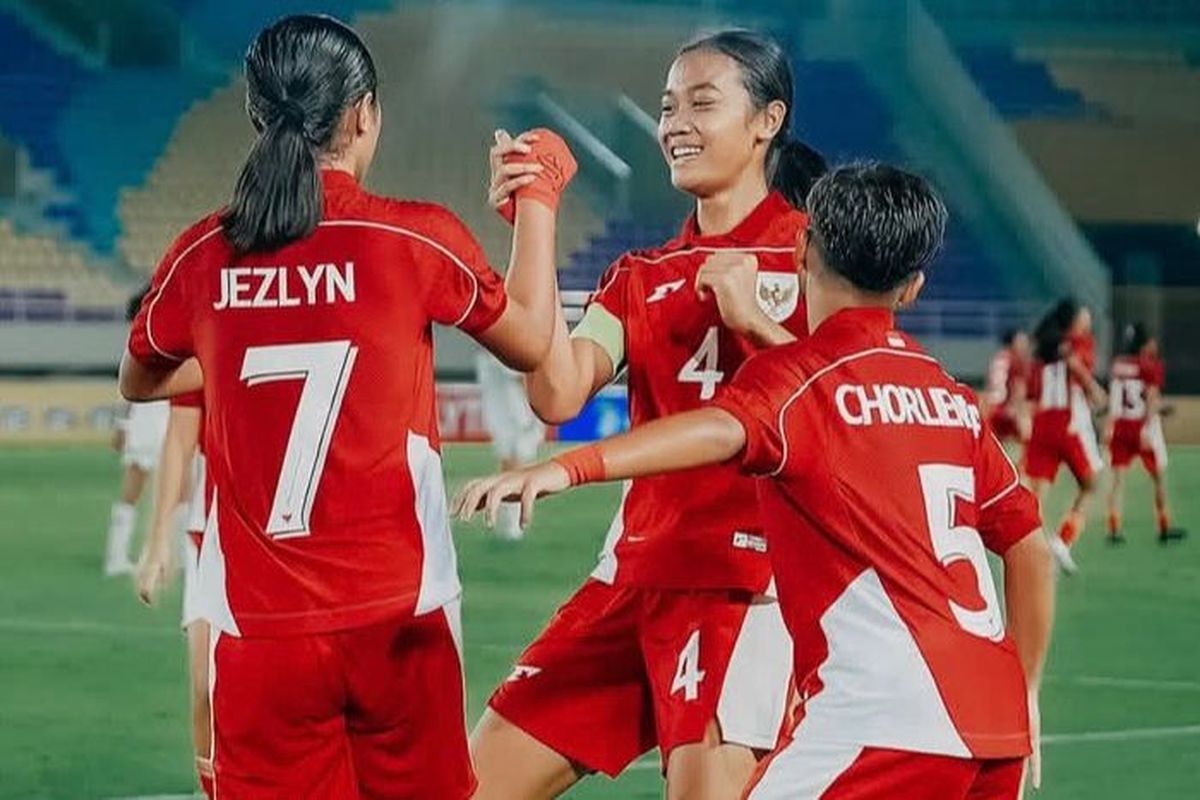 HT Skor Timnas Putri U16 Indonesia Vs Malaysia 2-0, Garuda Pertiwi Muda ...