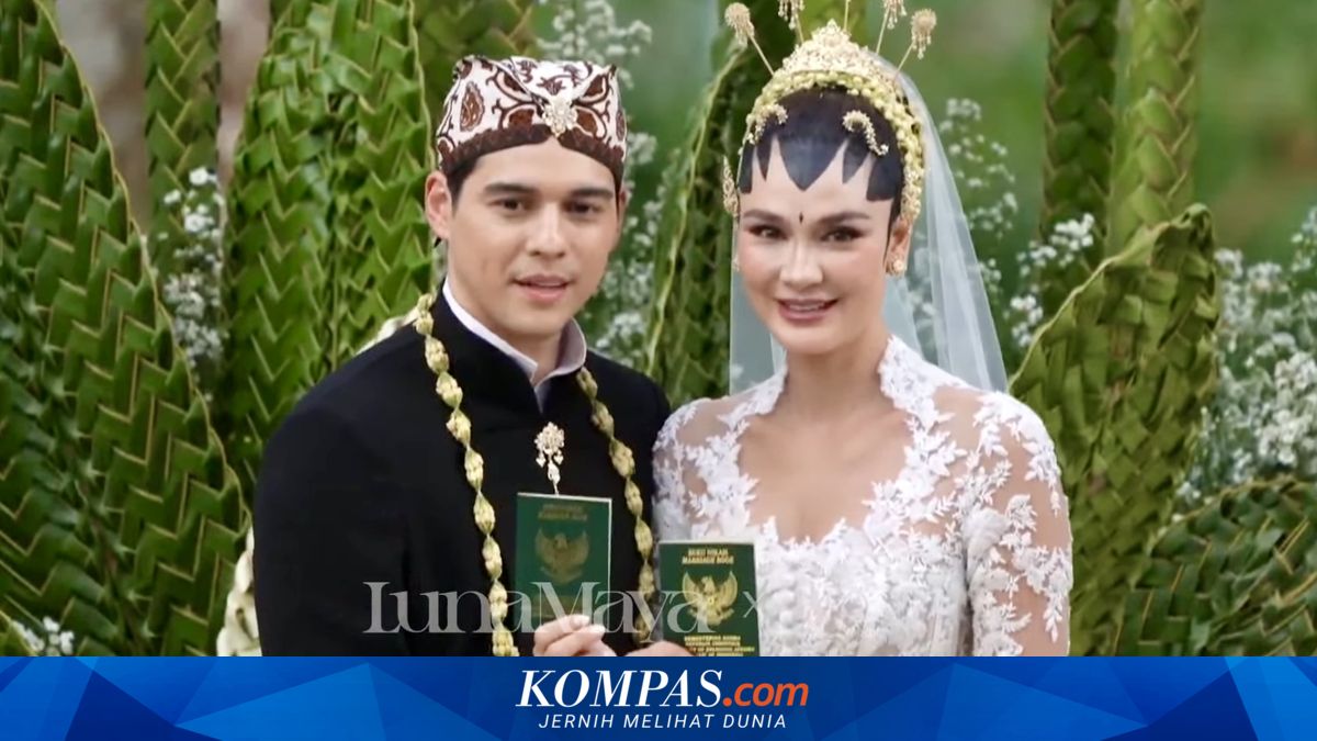 Menikah dengan Maxime Bouttier, Luna Maya Tampil Menawan dalam Kebaya ...