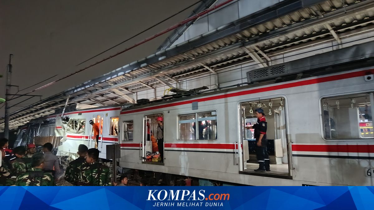KA Argo Bromo Tabrak KRL di Bekasi Timur, KAI Daop 2 Bandung Batalkan ...
