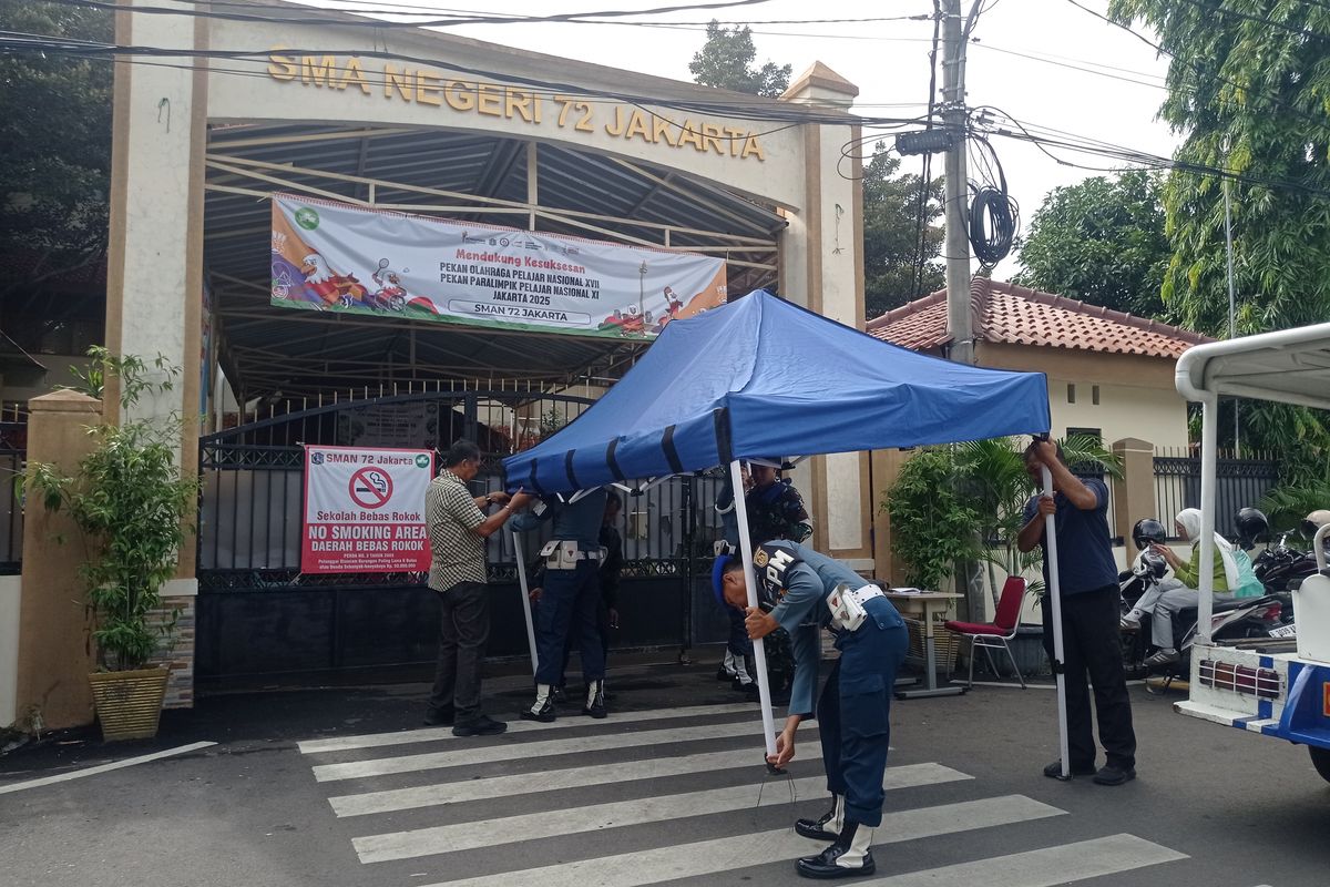 5 Hari Pasca-ledakan, Kegiatan Belajar di SMAN 72 Jakarta Masih Digelar ...