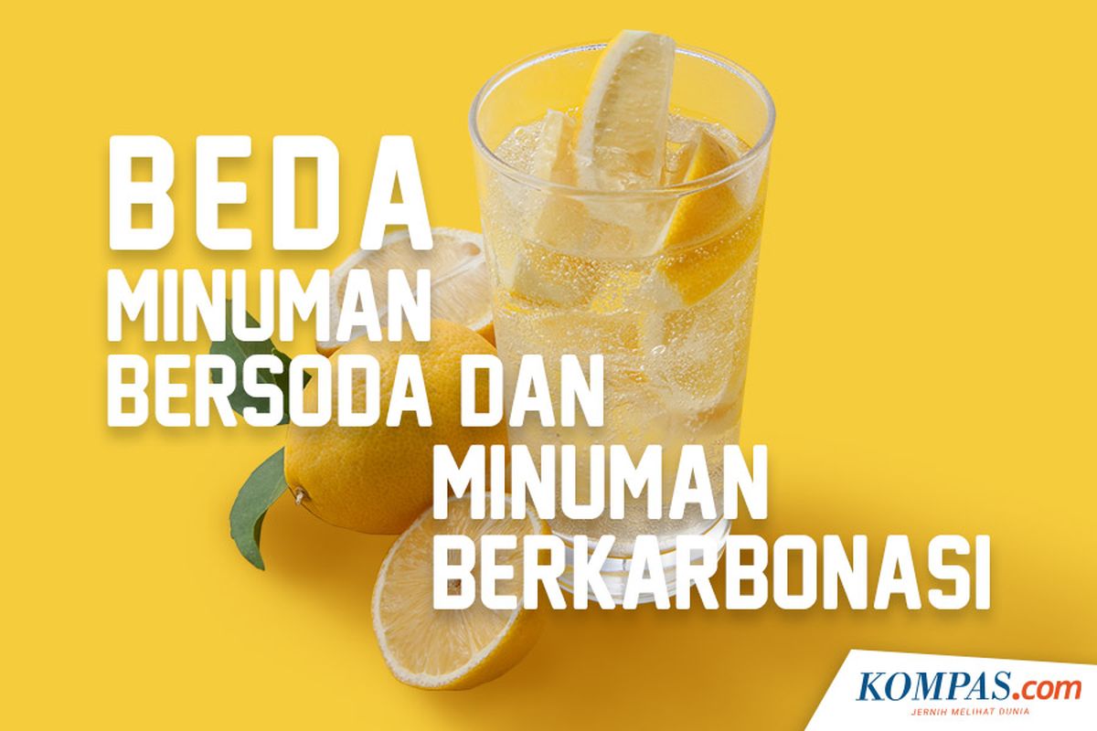 INFOGRAFIK: Beda Minuman Bersoda dan Minuman Berkarbonasi