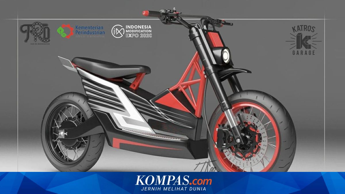 Skuter Listrik Custom Katros Garage Jadi Giveaway IMX 2020