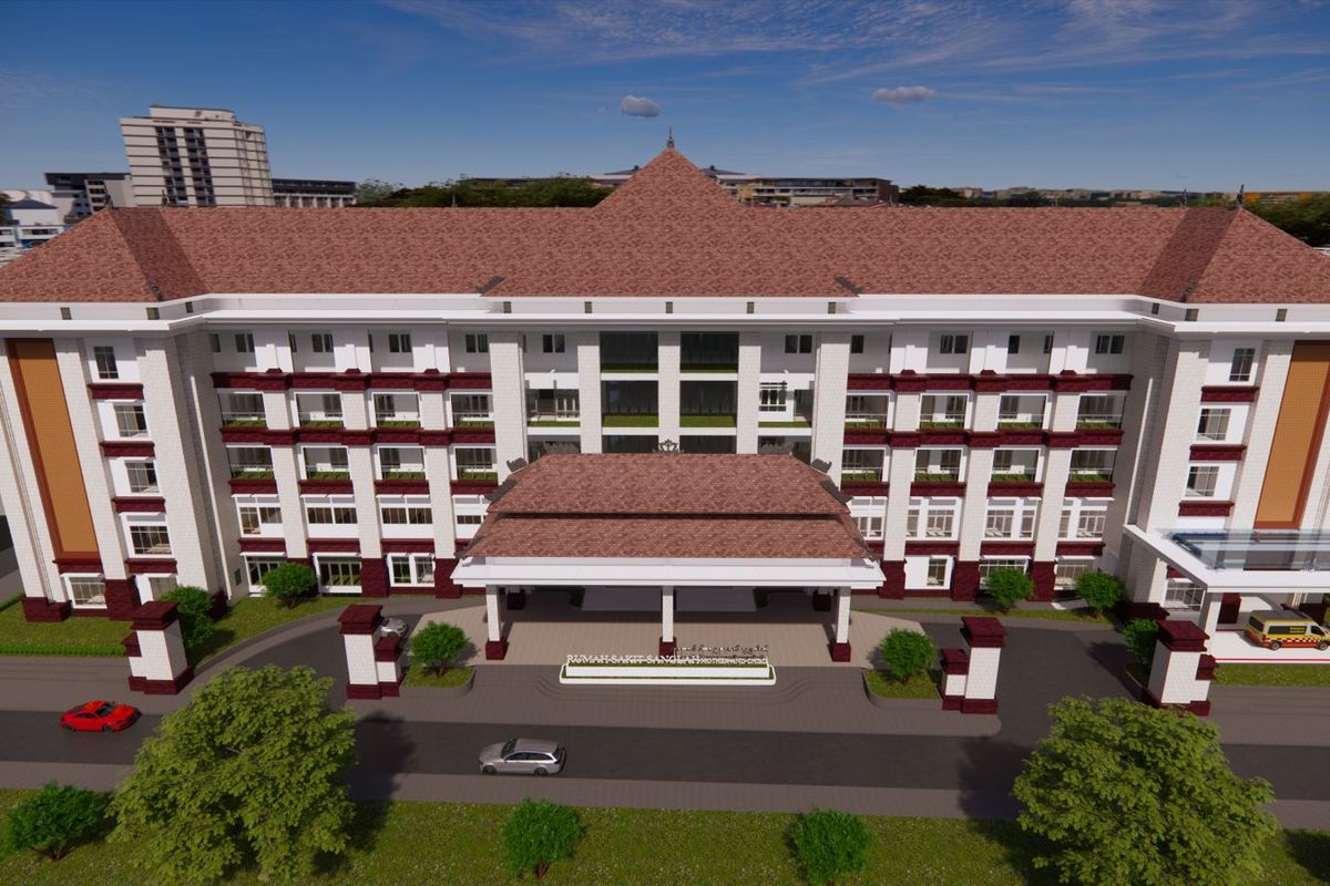 Progresnya Cepat, Proyek Gedung RSUP Sanglah Rampung Awal 2024