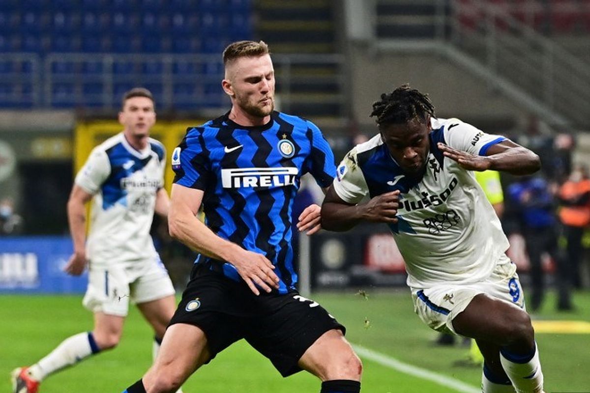 Beda Sejarah Hitam dan Biru Milik Inter Milan dengan Atalanta