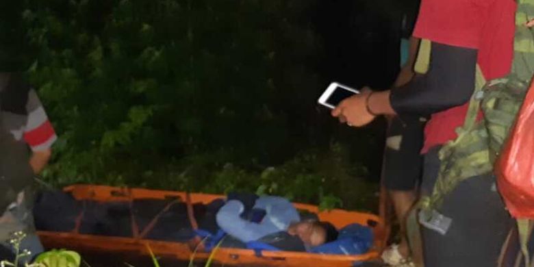 SAR Team in West Sumatra, Indonesia, Rescue Climber From Volcano