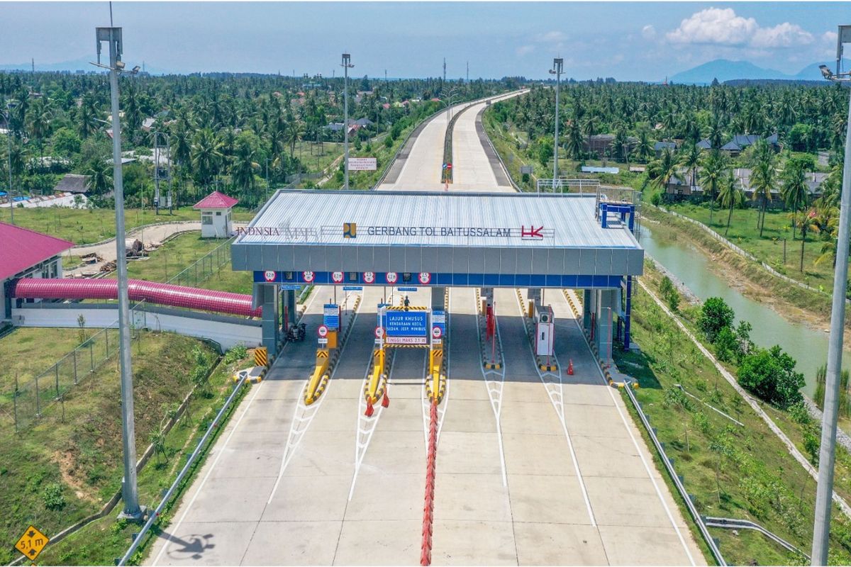 Perhatikan, Tol Sigli–Banda Aceh Seksi 5-6 Ditutup hingga Senin