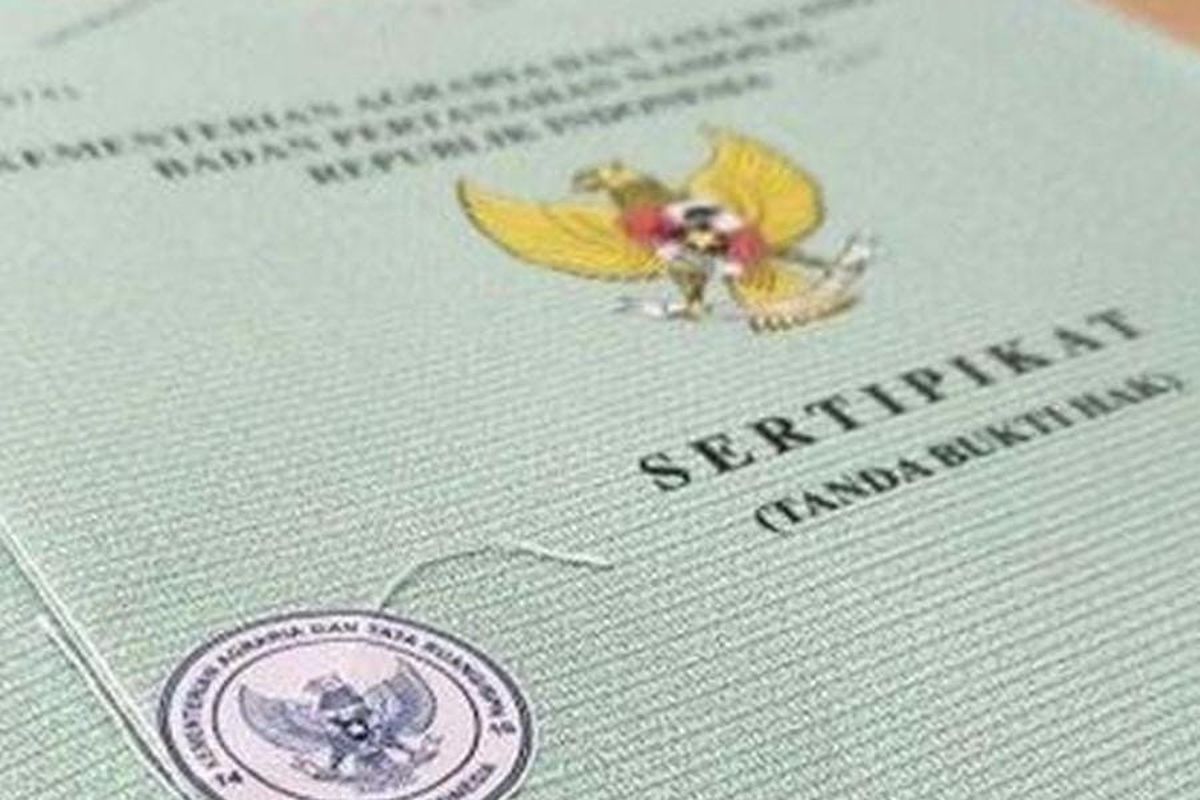 Sertifikat Tanah Terbitan Sebelum 1997 Perlu Diperbarui, Ini Penjelasan BPN
