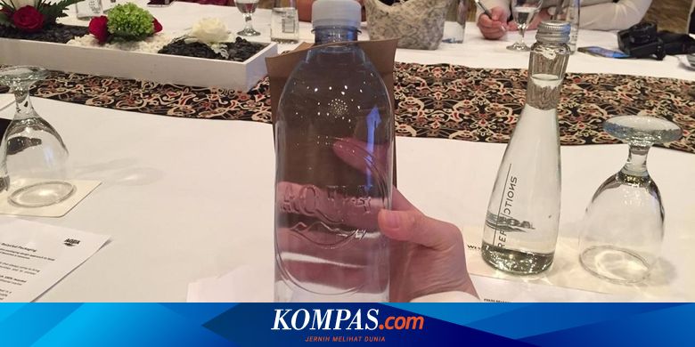 Pertama di Indonesia, Botol AMDK dari 100 Persen Plastik Daur Ulang