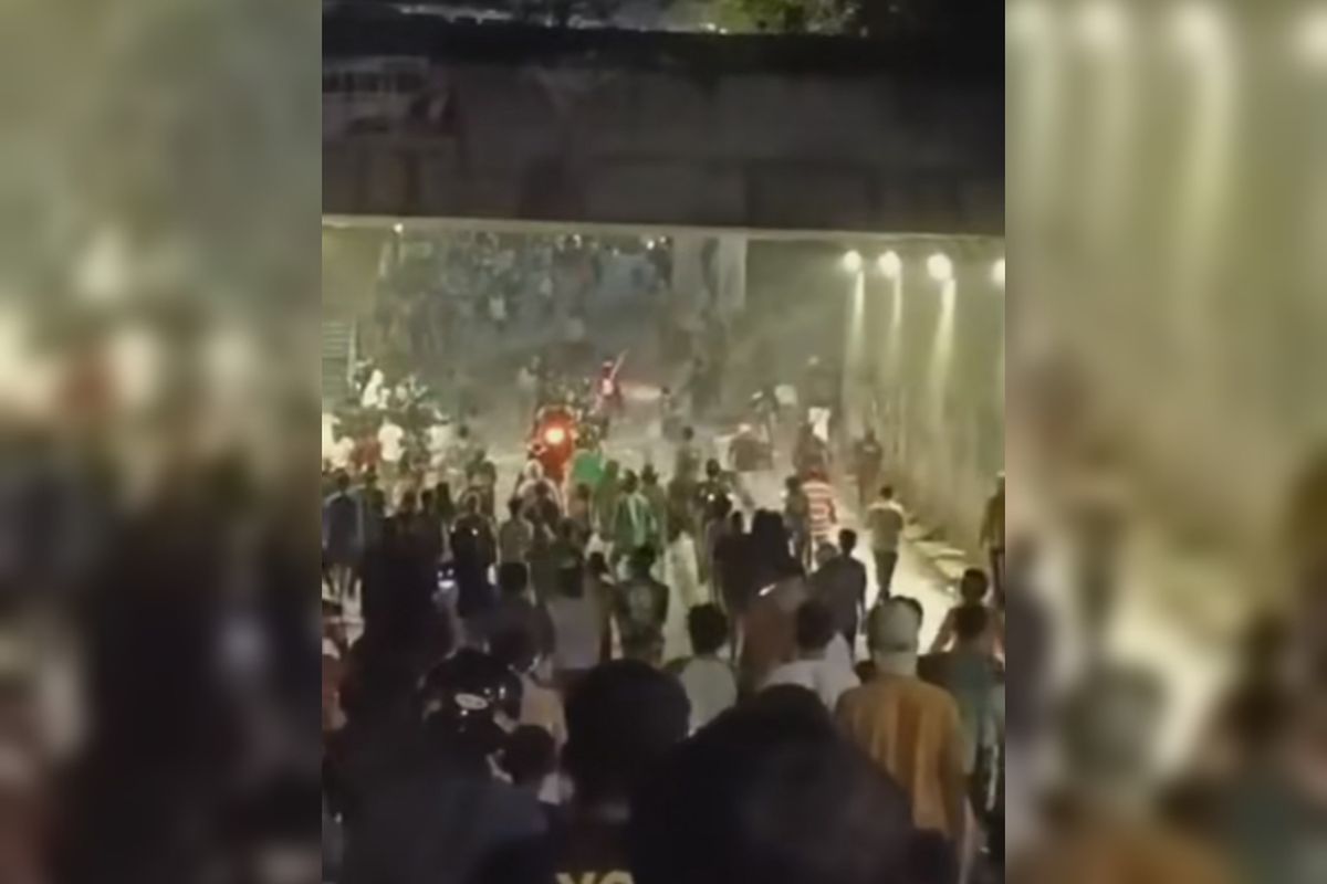 Tawuran Kembali Pecah di Manggarai, Dua Kelompok Saling Lempar Petasan ...