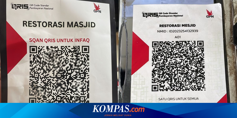 QRIS Kotak Amal Masjid Al-Azhar Diganti "Barcode" Palsu: Identitas ...