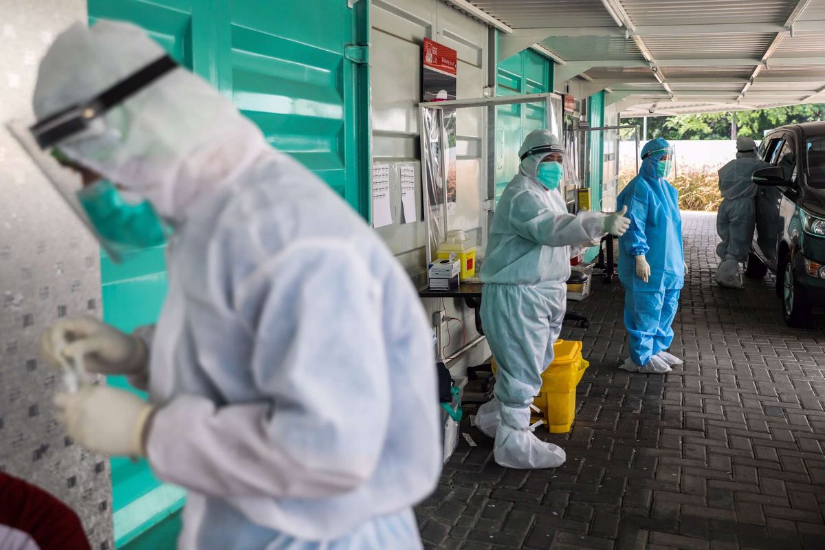 Mahasiswa UB Inovasi Alat Sterilisasi APD