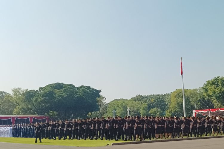 Upacara Praspa TNI-Polri 2024 Diwarnai Pengambilan Sumpah Perwira dalam ...
