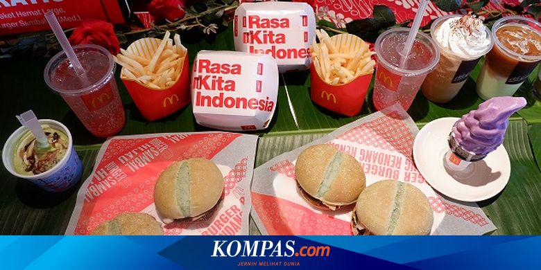McDonald's Luncurkan Burger Rendang, Burger Sambel Ijo dan Cake Klepon
