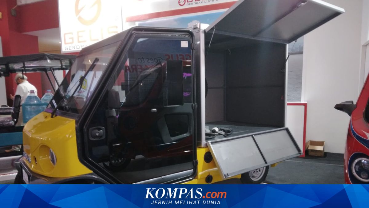 Mobil Boks Listrik Gelis Gerod 4 Masih Proses Homologasi