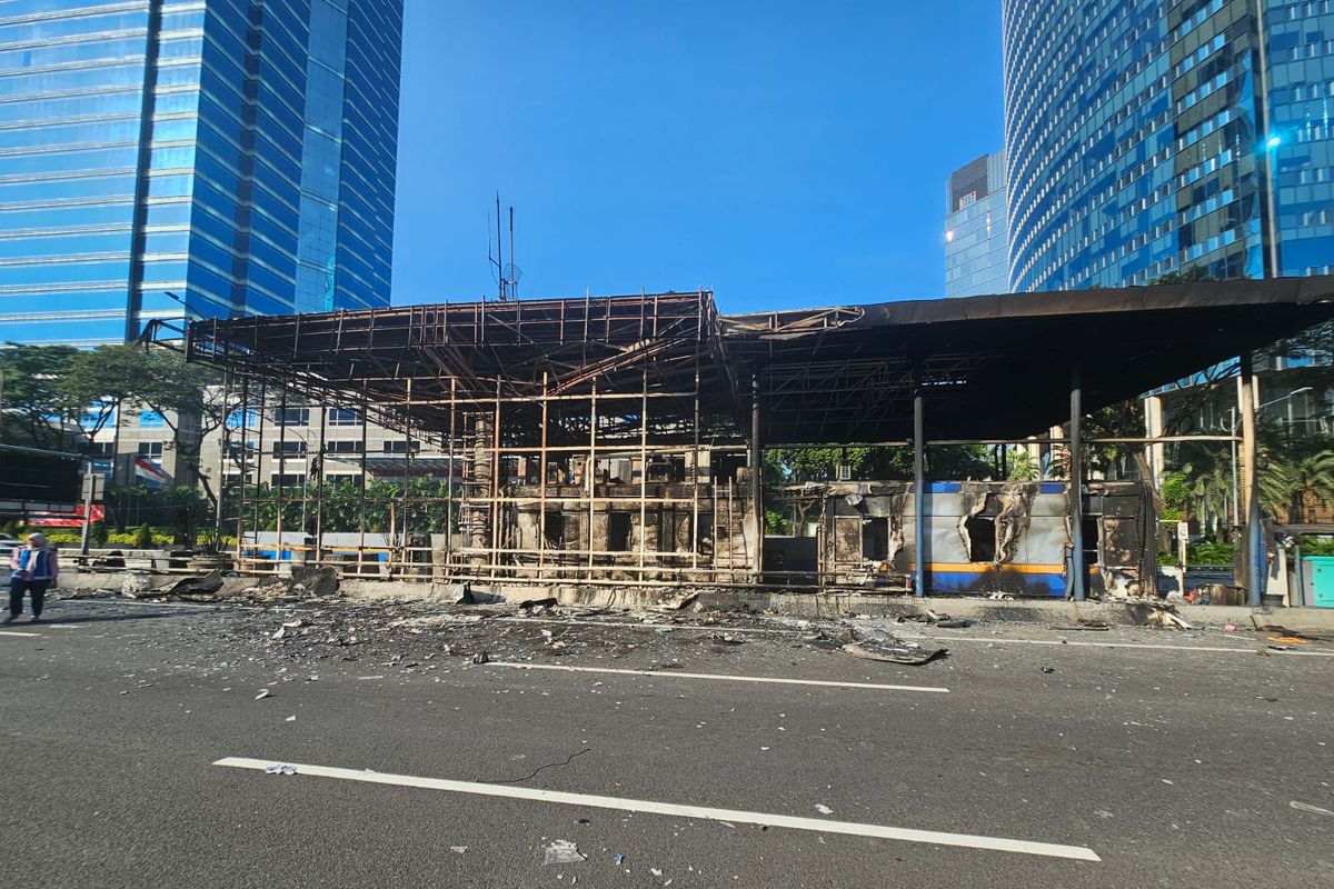 7 Gerbang Tol Dalam Kota Rusak Usai Demo 29 Agustus 2025