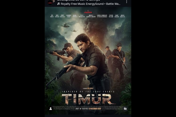 Foto : Sinopsis dan Daftar Lengkap Pemain Film Timur, Debut ...