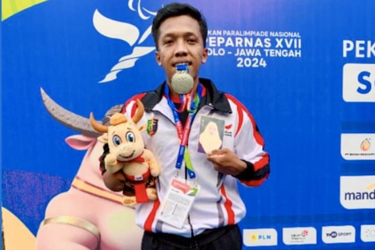 Perjuangan Aswari Raih Medali Perak di Peparnas Solo 2024, Sempat ...