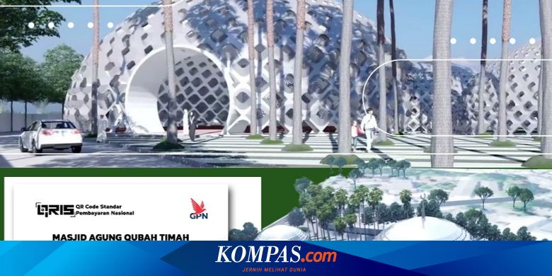 Mengenal Masjid Qubah Timah, Ikon Baru Pangkalpinang yang Sedang Dibangun