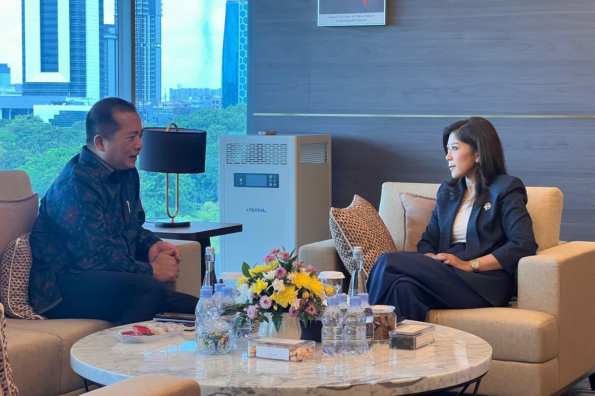 Gubernur Terpilih NTB Temui Menteri Komdigi, Bahas Daerah "Blank Spot"