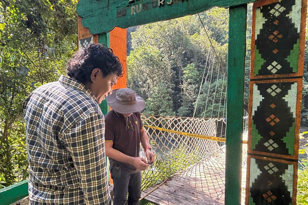 Jembatan Cunca Wulang Labuan Bajo yang Tewaskan 2 Turis Asing Telah Lapuk