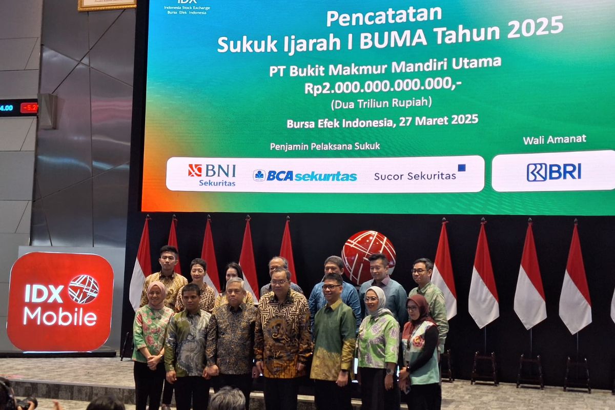 Emiten Tambang Bukit Makmur Mandiri Utama (BUMA) Terbitkan Sukuk Ijarah ...