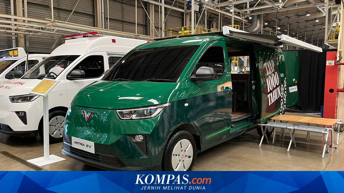 Spek dan Harga MPV Listrik Wuling Mitra EV