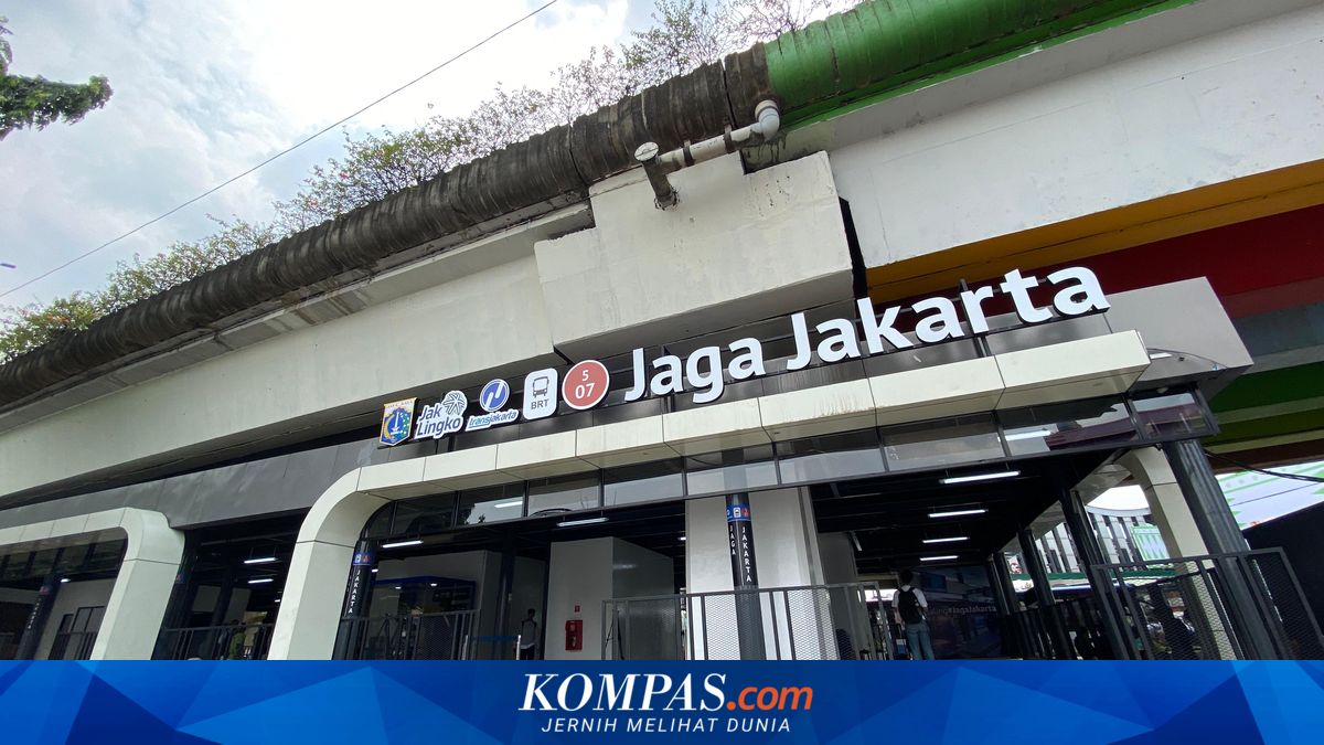 Wajah Baru Halte Senen Sentral yang Berganti Nama Jaga Jakarta