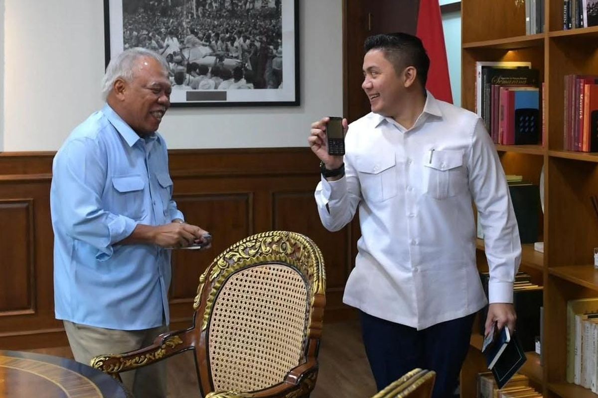 Basuki Temui Seskab Teddy, Laporkan Pembangunan IKN