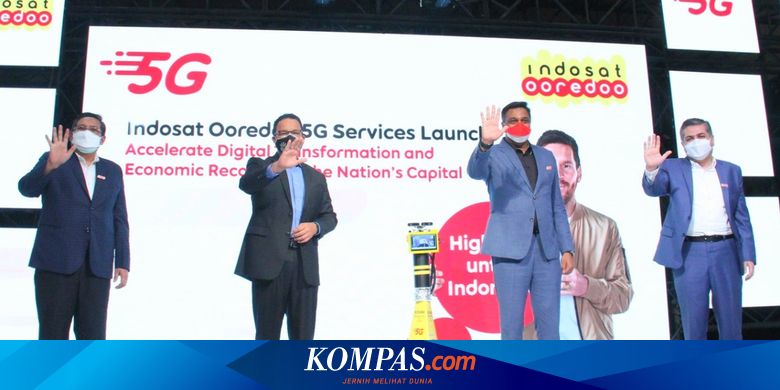 Layanan 5G Indosat Ooredoo Resmi Digelar di Jakarta