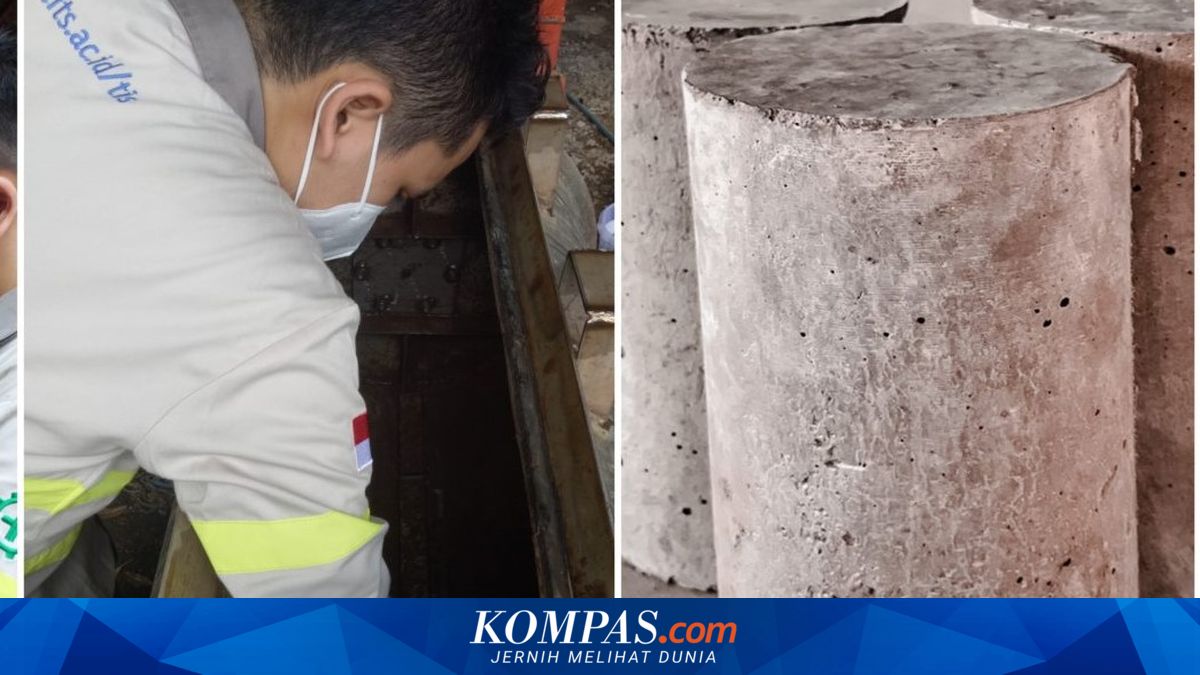 Beton Ramah Lingkungan Ini Hasil Inovasi Mahasiswa ITS