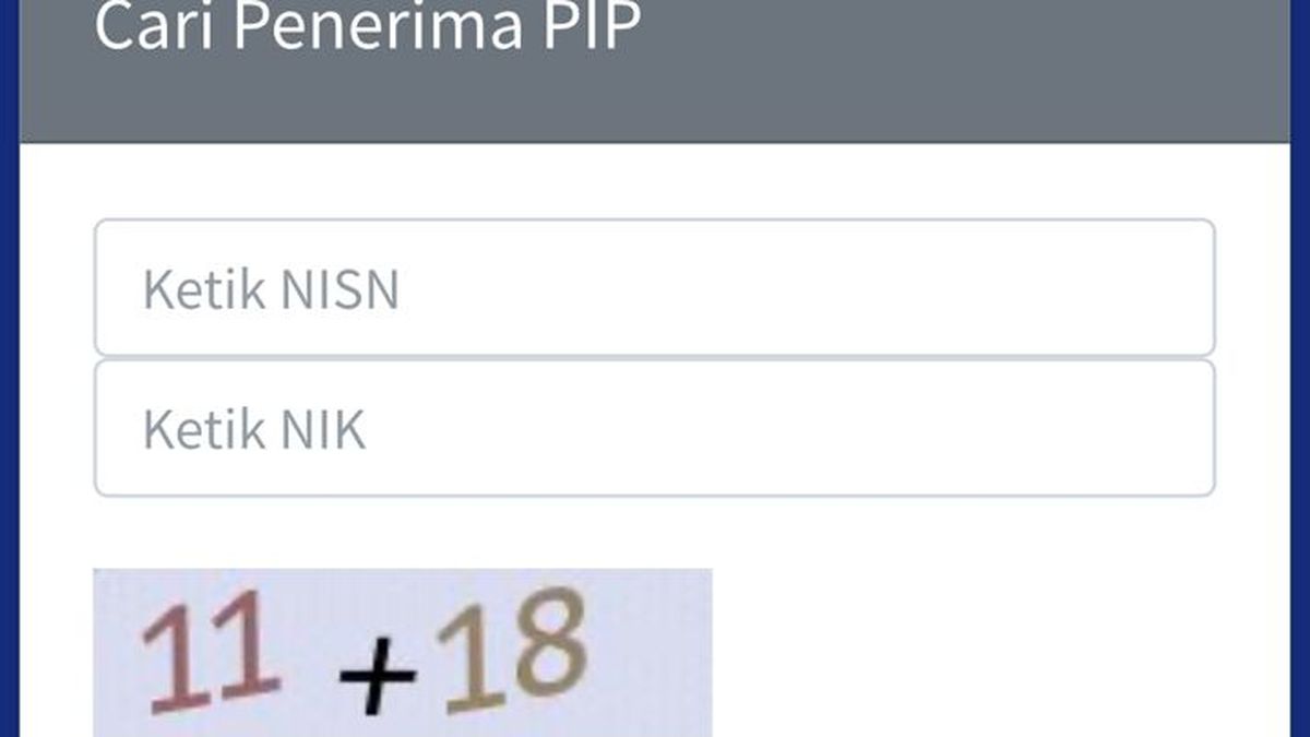 Cara Cek PIP Lewat Aplikasi SIPINTAR, Cukup Masukkan NISN dan Nama Ibu