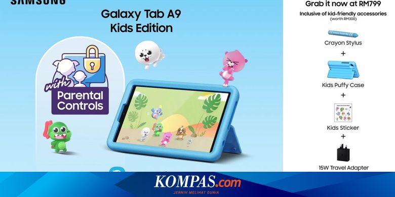 Berita Harian Spesifikasi Samsung Tab A9 Kids Edition Terbaru Hari Ini ...