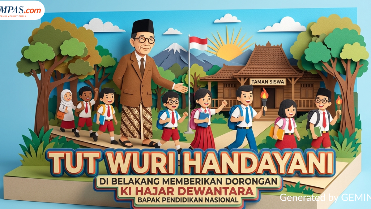 Apa Makna Tut Wuri Handayani? Ini Arti dan Filosofi Ki Hajar Dewantara