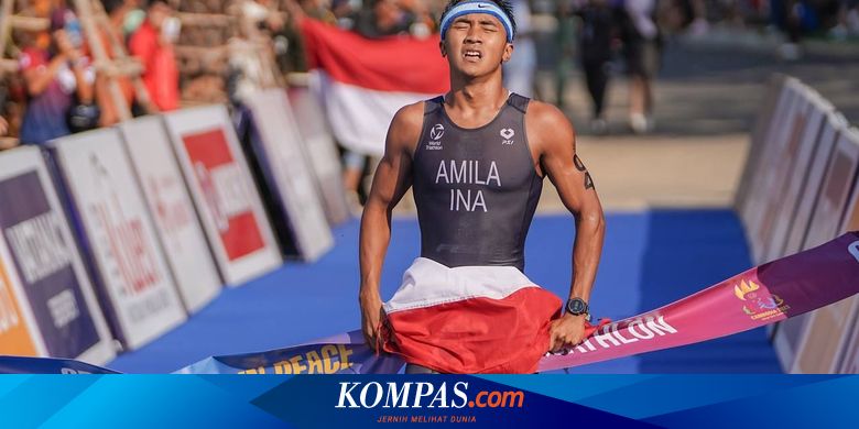 SEA Games 2023, Atlet Triathlon Sumbang Emas Pertama Indonesia
