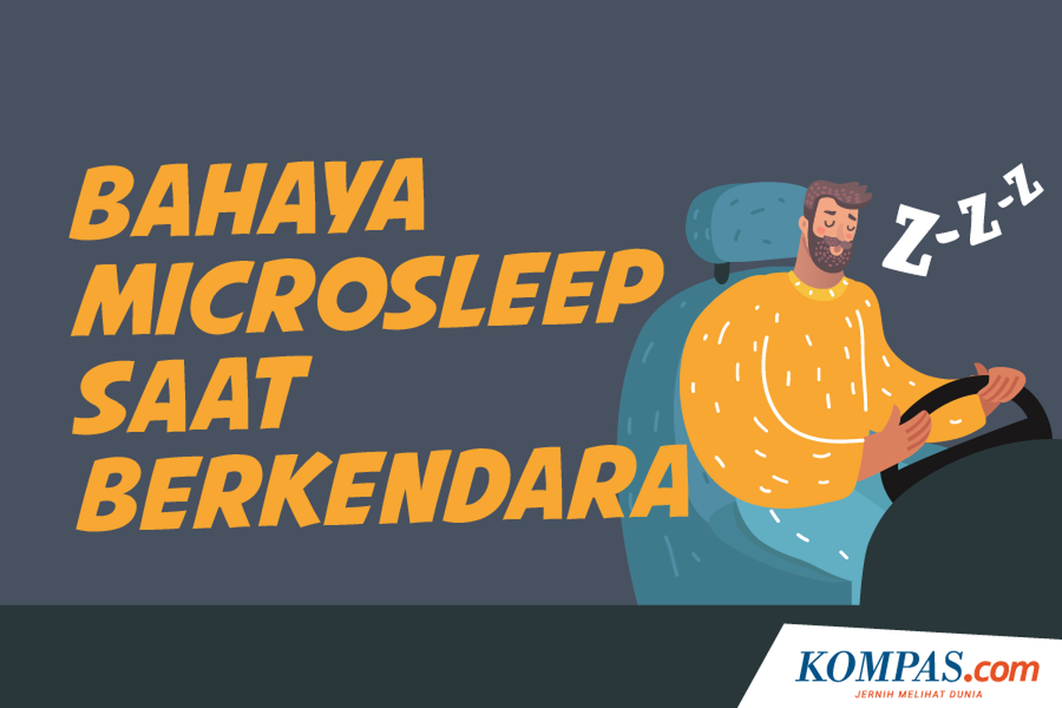 INFOGRAFIK: Apa Itu Microsleep dan Bahayanya Saat Berkendara