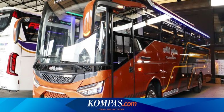Bus Baru PO Adhi Putra, Pakai Bodi Legacy SR3 Mesin Depan